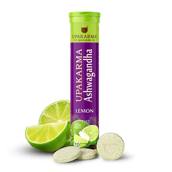 Ashwagandha tablets in effervescent | 20 tablets | Lemon flavor ...