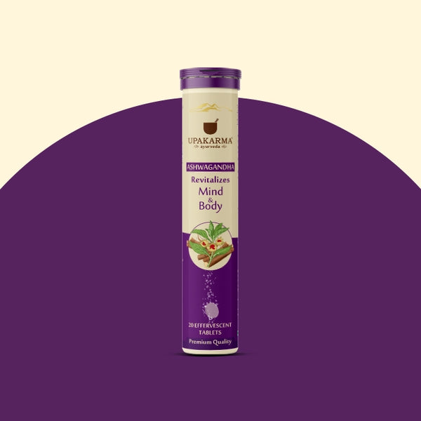 Buy Ashwagandha Effervescent Tablets | Boost Mental Health – Upakarma ...